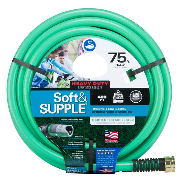 Swan 3/4" x 75' Soft & Supple Hose - CSNSS34075 | Blain's Farm & Fleet