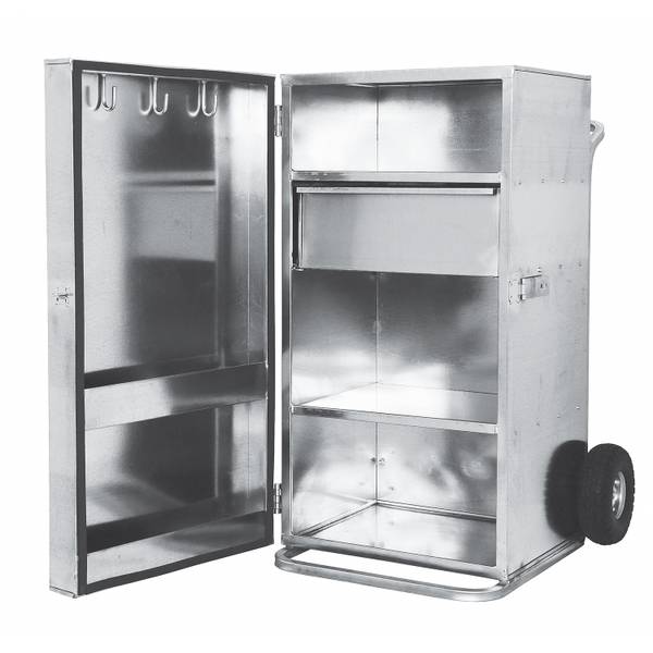 Weaver Livestock Galvanized Showbox, Single Door - 69-5012 | Blain's ...