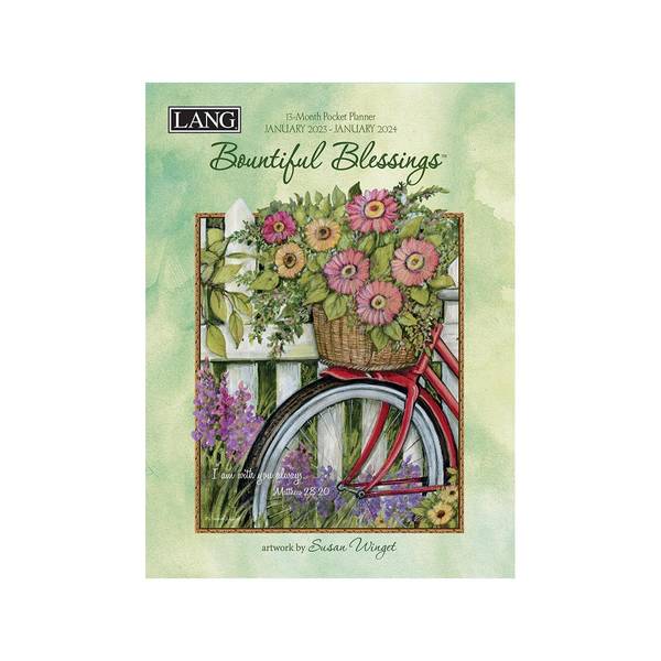 Lang Bountiful Blessings 2023 Monthly Pocket Planner 23991003158 
