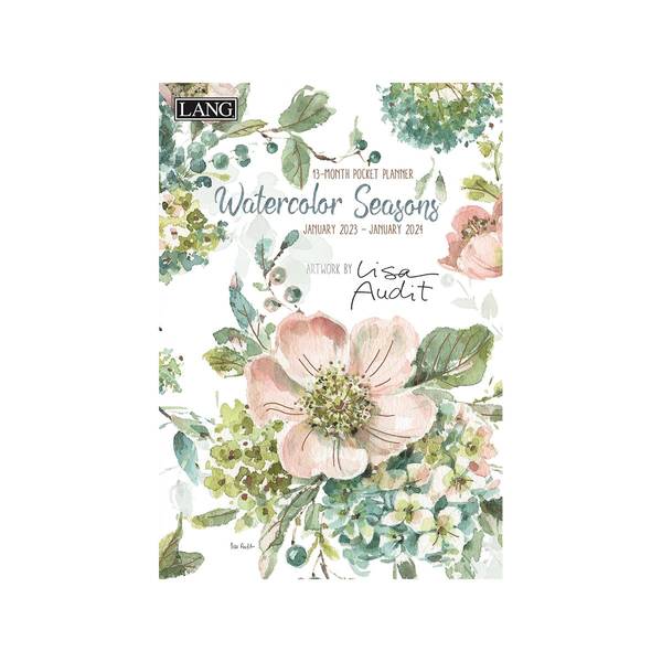 Lang 2023 Watercolor Seasons Monthly Pocket Planner 23991003189 lang-2023-watercolor-seasons-monthly-pocket-planner-23991003189