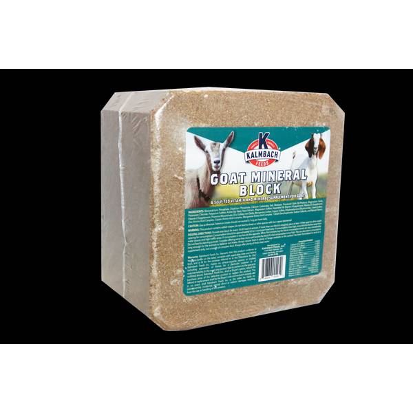 Kalmbach Feeds 25 lb Goat Mineral Block - Y6005BLK | Blain's Farm & Fleet