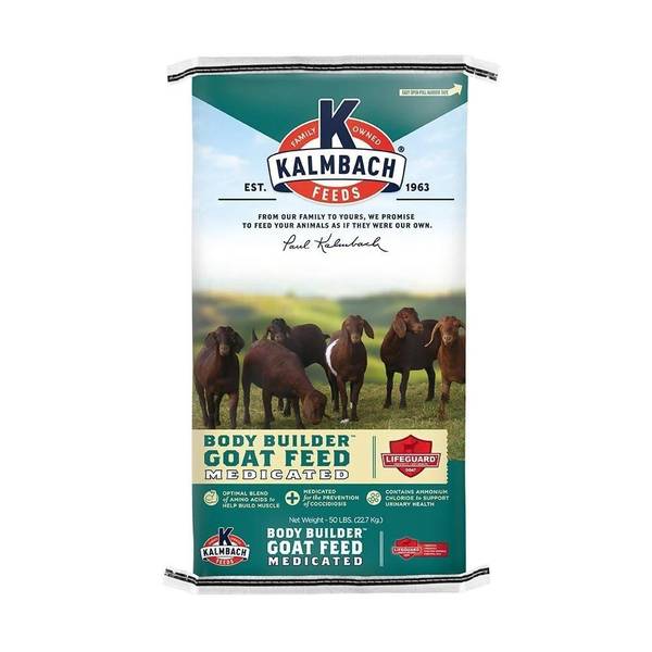 Kalmbach Feeds 50 lb Body Builder Goat Feed - 6600BB | Blain's Farm & Fleet