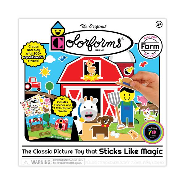 Colorforms Farm Playset - 1876 | Blain's Farm & Fleet