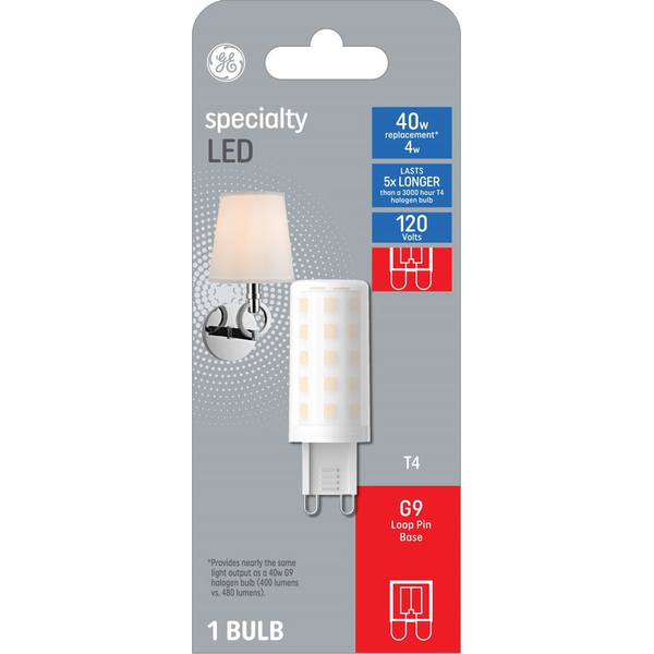 GE Specialty LED 40-Watt EQ T4 Soft White LED Light Bulb - 93129001 ...