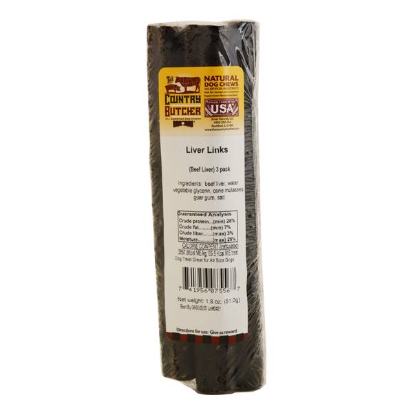 Country Butcher 3-Pack Liver Sticks - 7556 | Blain's Farm & Fleet
