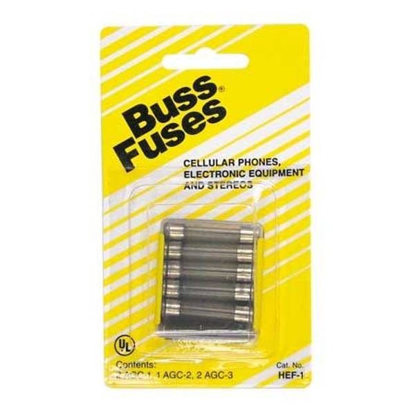 Bussmann Mobile Phone, Electronic Equipment & Stereo Fuse Assortment ...