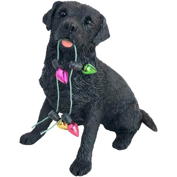 Sandicast Sandicast Black Labrador Retriever Ornament - XSO012 | Blain ...
