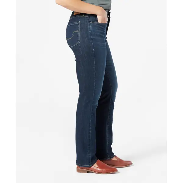 Levi strauss signature mid rise straight leg jeans store