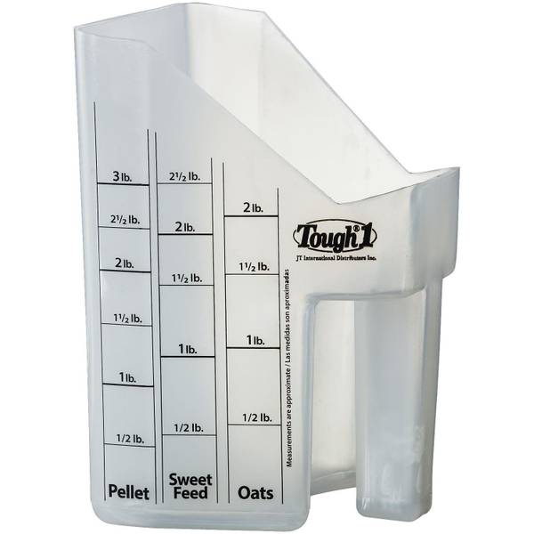Tough-1 Feed Scoop with Measurements - 72-100-0-0 | Blain's Farm & Fleet
