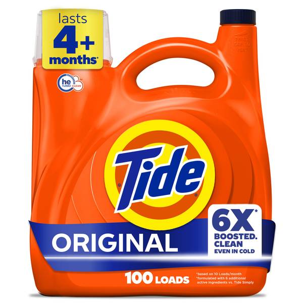 Tide 125 oz Original Liquid Detergent - 12101 | Blain's Farm & Fleet