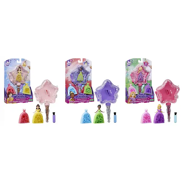Princess Secret Styles Magic Glitter Wand Tiana Doll And