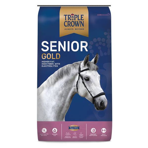 Triple Crown 50 lb Senior Gold Feed - G4129 | Blain's Farm & Fleet