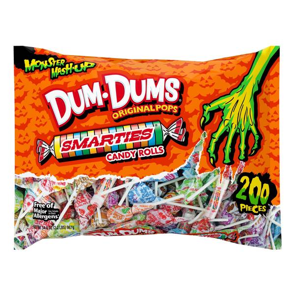 Dum Dums 200 Piece Smarties - 715100 | Blain's Farm & Fleet