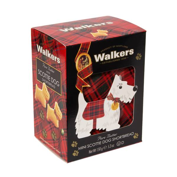 Walkers 5.3oz Mini Scottie Dog Shortbread - 01574 | Blain's Farm & Fleet
