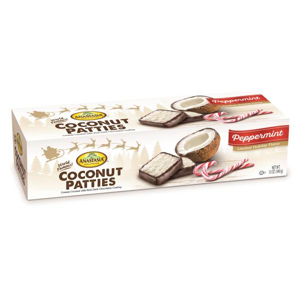 Anastasia 12 oz Peppermint Coconut Patties - 716164 | Blain's Farm & Fleet