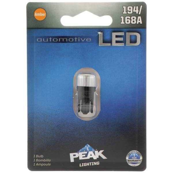 Peak 194/168A Amber LED 360 Bulb - 194/168ALED-BPP | Blain's Farm & Fleet