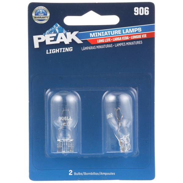 Peak 2-Pack 906 Long Life Bulbs - 906LL-BPP | Blain's Farm & Fleet