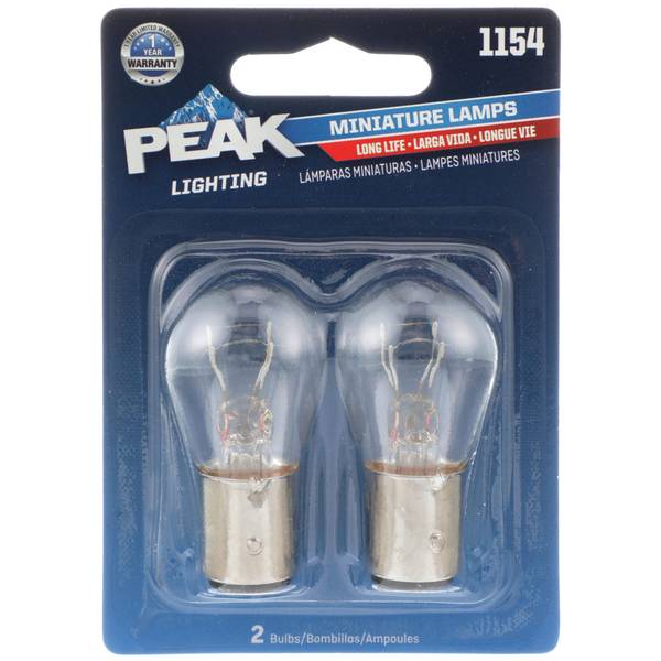 Peak 2-Pack 1154 Long Life Bulbs - 1154LL-BPP | Blain's Farm & Fleet