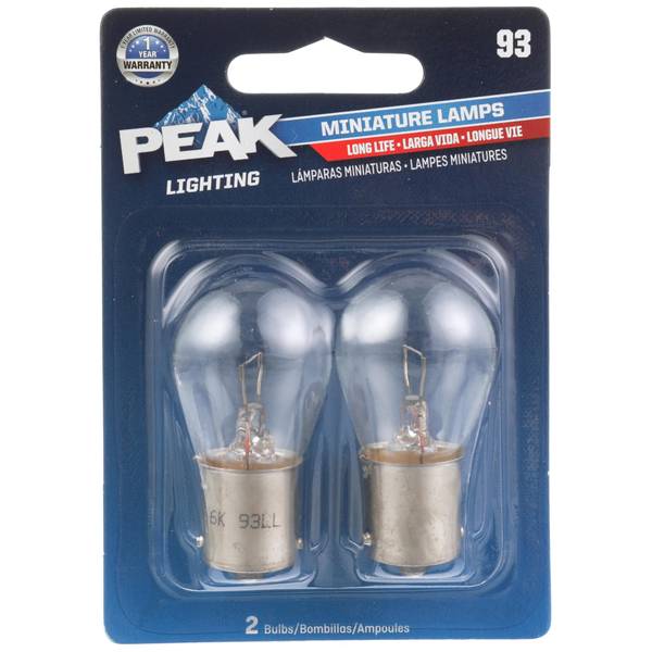 Peak 2-Pack 93 Long Life Bulbs - 93LL-BPP | Blain's Farm & Fleet