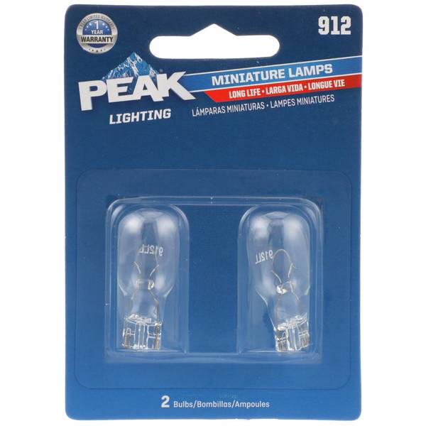 Peak 2-Pack 912 Long Life Bulbs - 912LL-BPP | Blain's Farm & Fleet