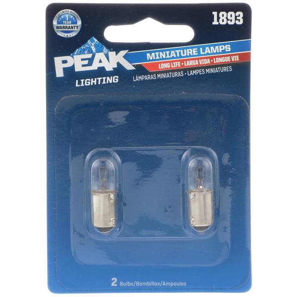 Peak 2-Pack 1893 Long Life Bulbs - 1893LL-BPP | Blain's Farm & Fleet