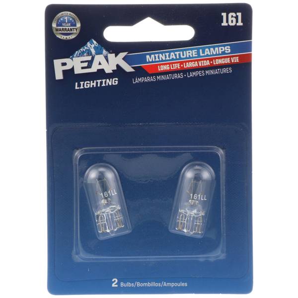 Peak 2-Pack 161 Long Life Bulbs - 161LL-BPP | Blain's Farm & Fleet