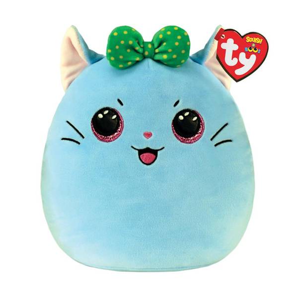 Ty Squishy Beanie 14" Kirra Blue Cat - 39335 | Blain's Farm & Fleet