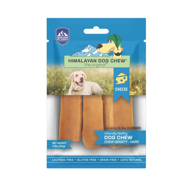 Himalayan Pet Supply 3.3 oz Original Hard Cheese Small Dog Chew ...