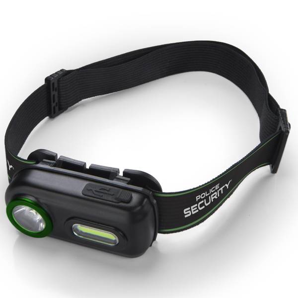 Police Security 400 Lumen Colt-R Rechargeable Headlamp - 98732 | Blain ...