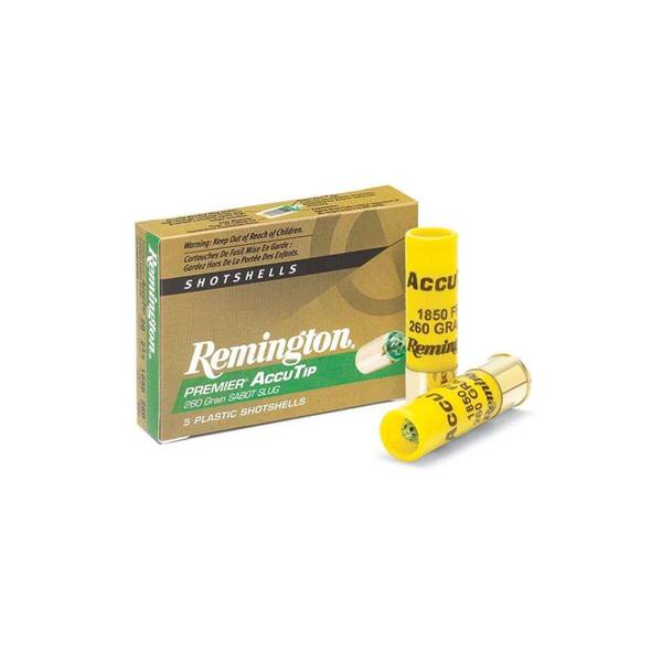 Remington 5-Pack Accutip Sabot Slug 20GA 3" 260 Grain - 20498 | Blain's ...
