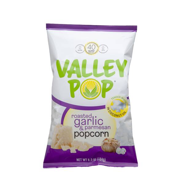 Valley Popcorn 6.5 oz Roasted Garlic Parmesan Popcorn - 709508 | Blain ...