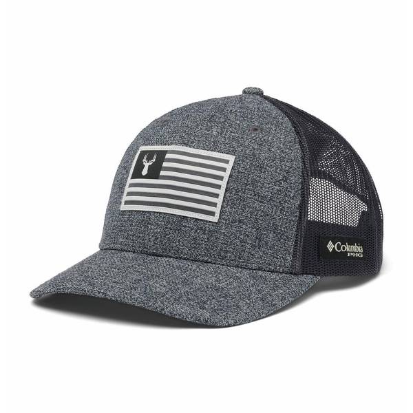 Columbia Men's PHG Patch Mesh Snap Back Cap, Grill Heather / City Grey ...