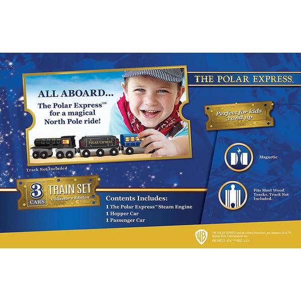Polar Express Train Wooden Engine