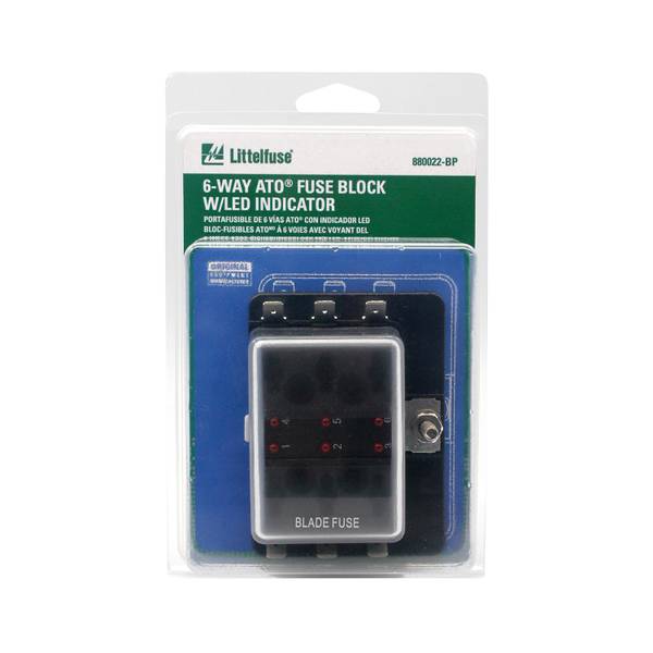 Littelfuse 6-Way ATOFuse Block - 880022-BP | Blain's Farm & Fleet