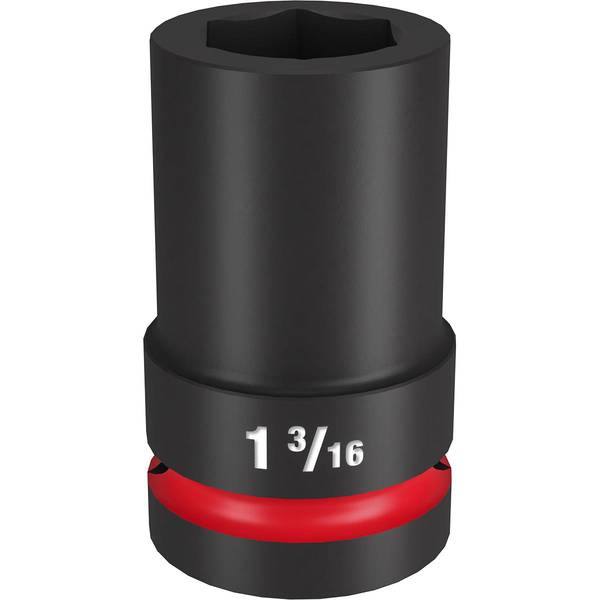 Milwaukee 1" Drive 1-3/16" Deep 6 Point Socket - 49-66-6507 | Blain's ...