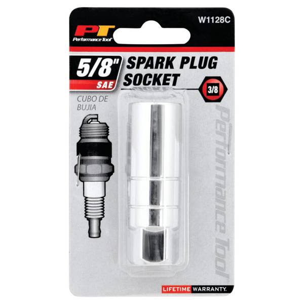 Wilmar 3/8" Drive 5/8" Spark Plug Socket - W1128C | Blain's Farm & Fleet