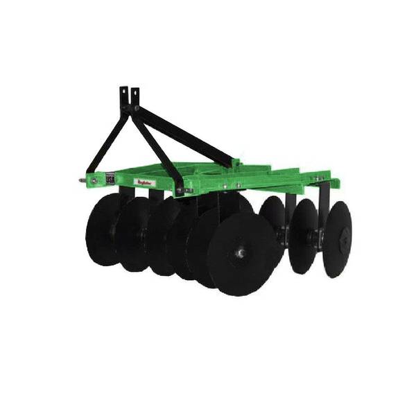 King Kutter 4-1/2' Angle Frame Plain Disc Harrow, Green - 16-12-G-SB-P-JK | Blain's Farm & Fleet