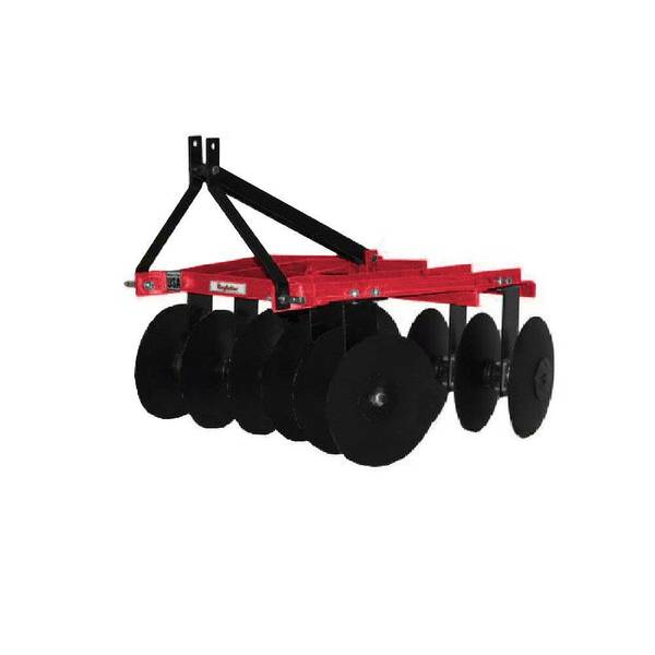 King Kutter 4-1/2' Angle Frame Plain Disc Harrow, Red - 16-12-G-SB-P-RK ...