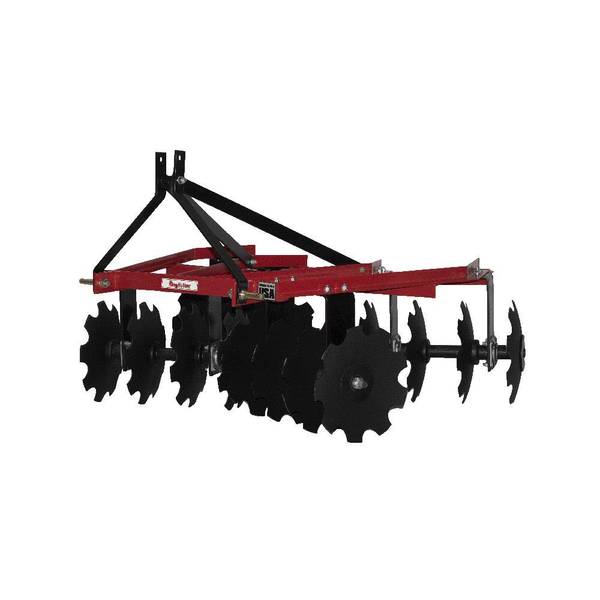 King Kutter 5-1/2' 16-16" Angle Frame Notched Disc Harrow - 16-16-G-SB ...
