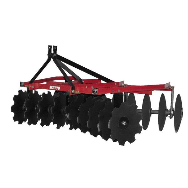 King Kutter 6-1/2' 20-18" Angle Frame Combo Disc Harrow - 18-20-G-SB-C ...
