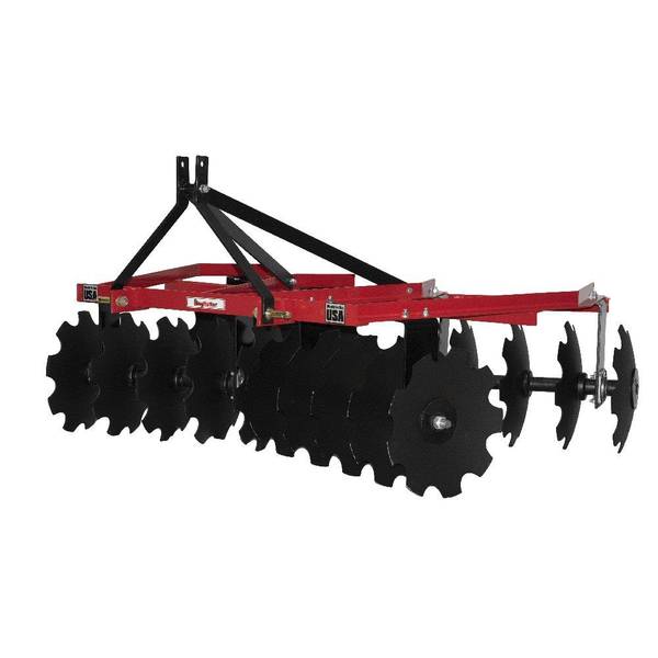 King Kutter 6-1/2' 20-18" Angle Frame Notched Disc Harrow - 18-20-G-SB ...