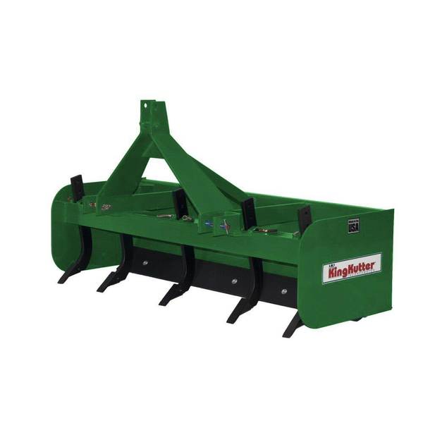 King Kutter 5' Hinged Back Box Blade, Green - H-BB-60-JK | Blain's Farm ...