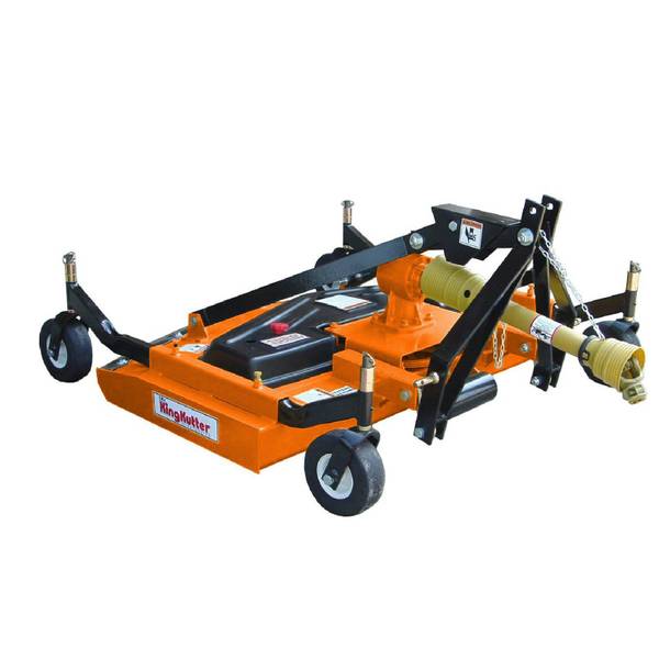 King Kutter 5' Rear Discharge Finishing Mower, Orange - RFM-60-OK ...