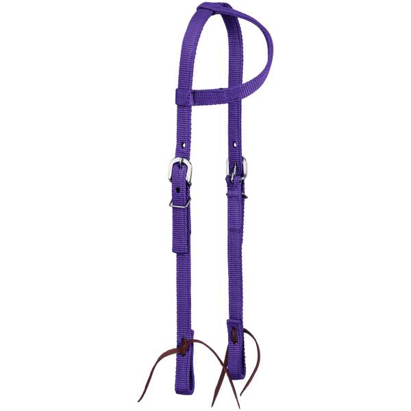 Tough-1 Premium Nylon Ear Headstall, Average Horse - 42-9940-10-0 ...