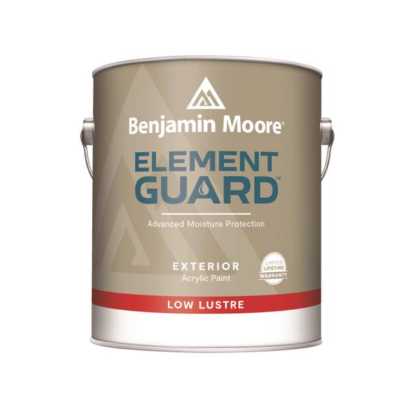 Benjamin Moore 1 Gallon Low Lustre Element Guard Exterior Paint ...