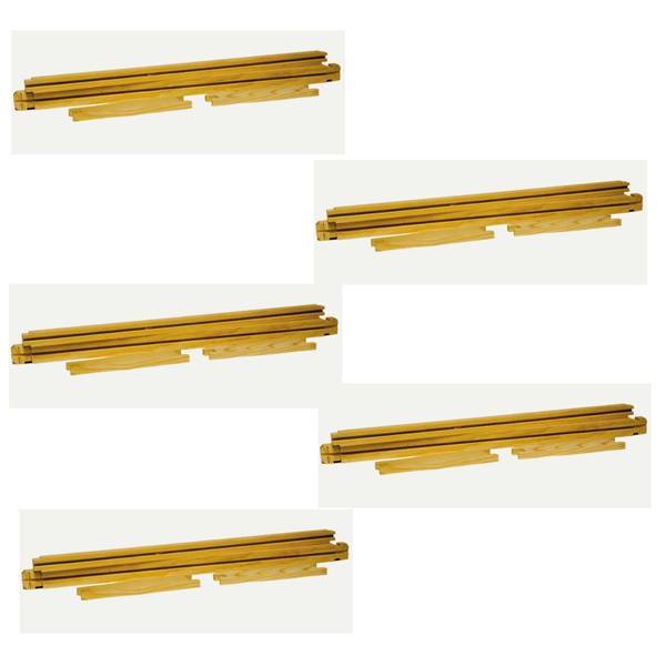 Harvest Lane Honey 5-Pack Unassembled Medium Frames - WWFMU-101-5 ...