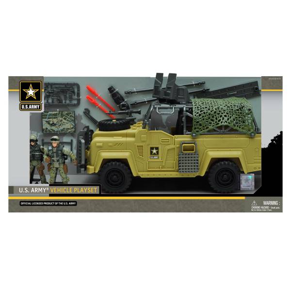 U.S. Army Vehicle Playset With Accessories - 7207 | Blain's Farm & Fleet