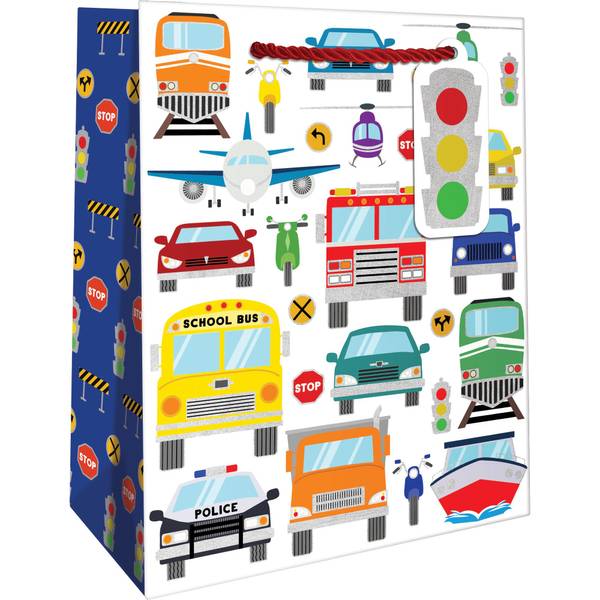 Jillson & Roberts Medium Traffic Jam Gift Bag - MT369 | Blain's Farm ...