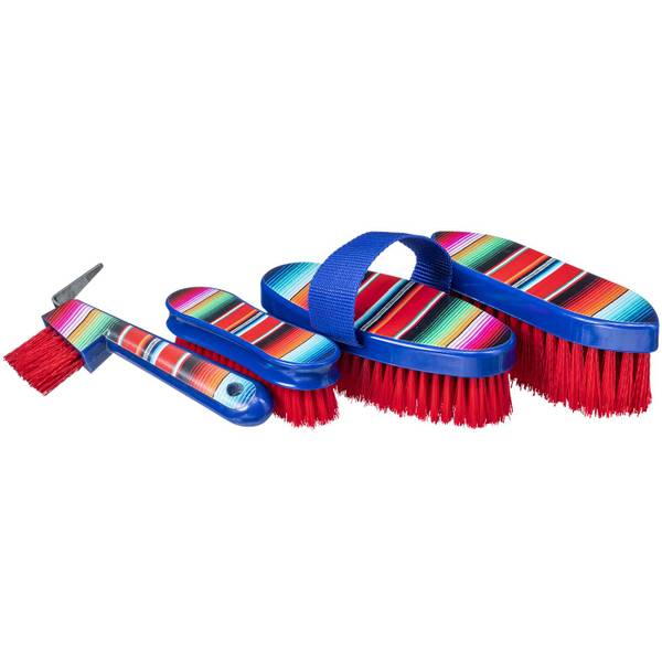 Tough-1 4-Piece Printed Brush Package, Serape - 68-2340-77-0 | Blain's ...
