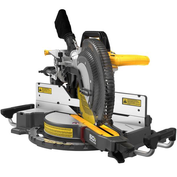 DEWALT 60V MAX Brushless 12 Double Bevel Sliding Miter Saw DCS781B Blain s Farm Fleet